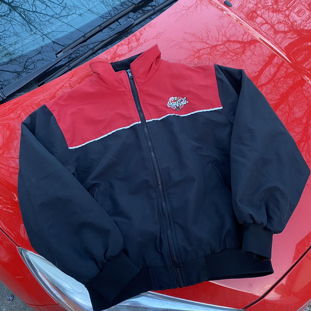 VINTAGE COCA COLA JACKET No flaws Size L Beautiful... - Depop