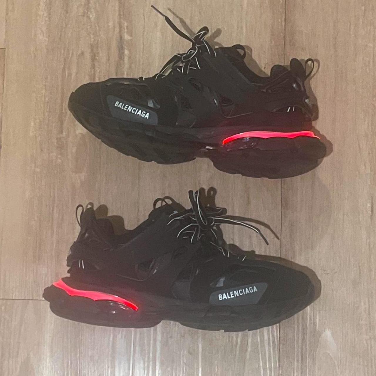 The Balenciaga Track LED sneakers feature embedded... - Depop