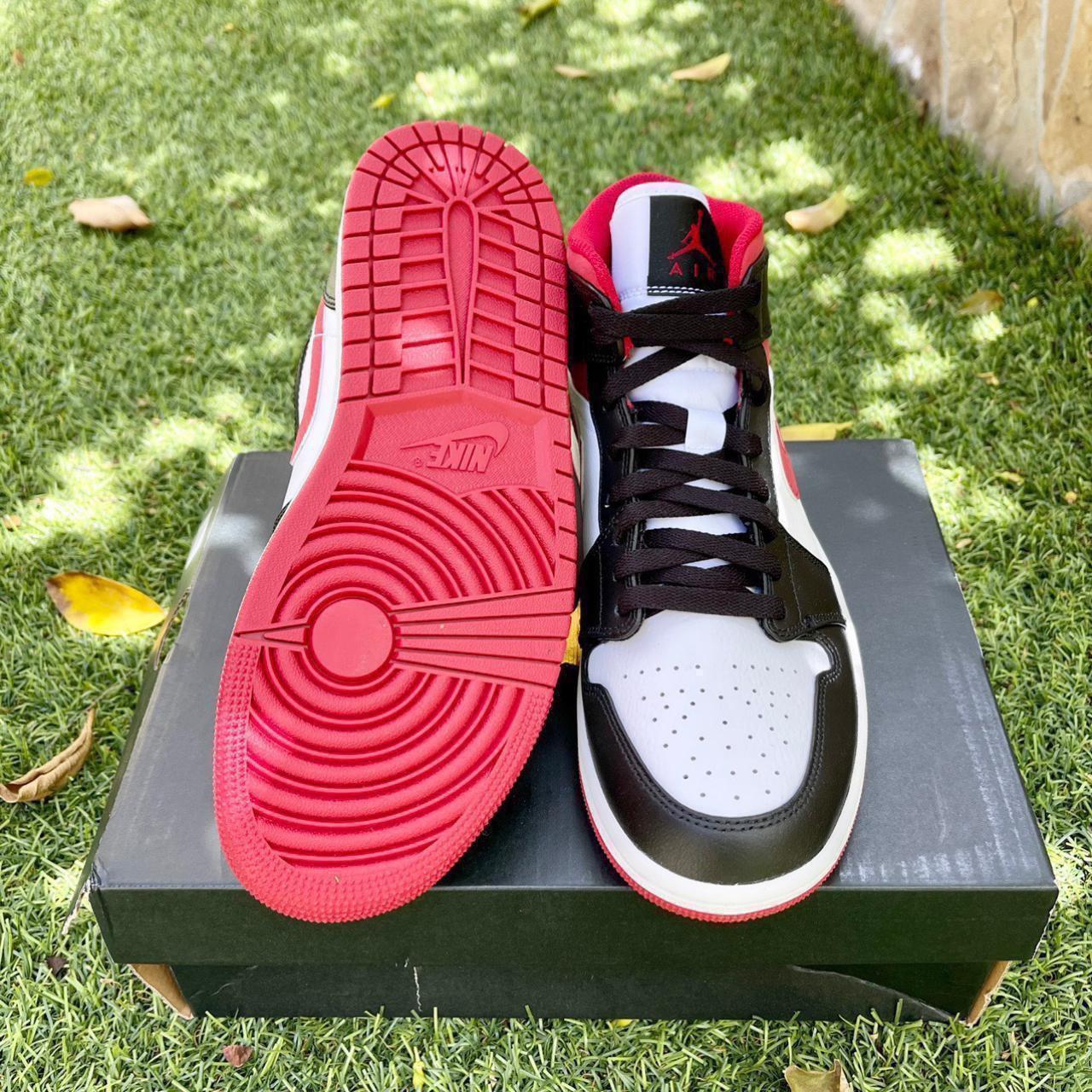 Men’s Nike Air Jordan 1 mid Brand new Factory... - Depop