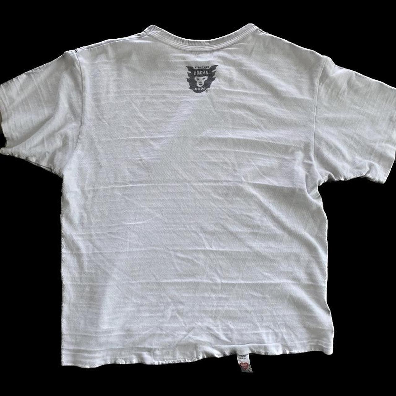 OG Human Made T-Shirt Rare Faded Design Size Large... - Depop