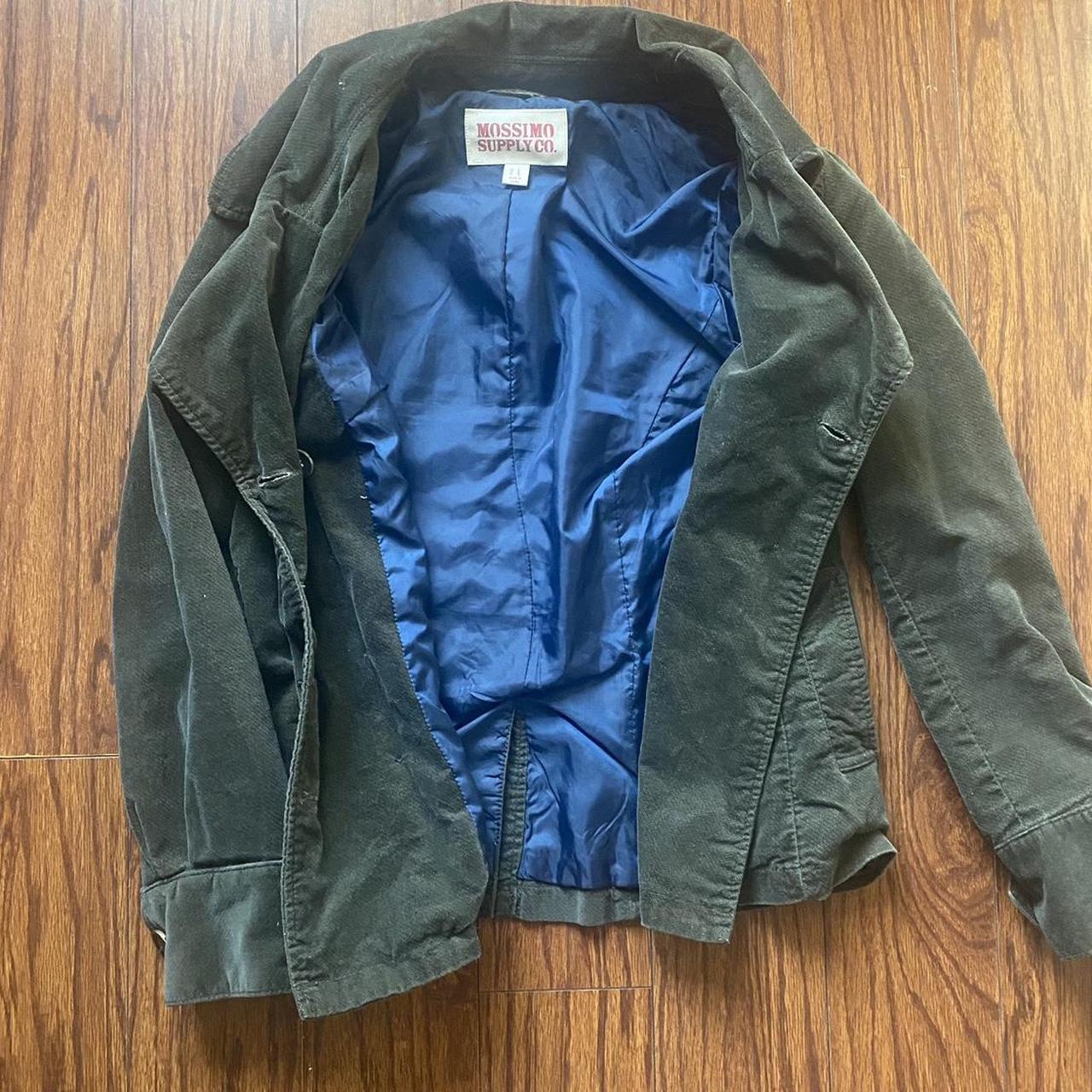 mossimo jacket, button detailing, only worn once... - Depop