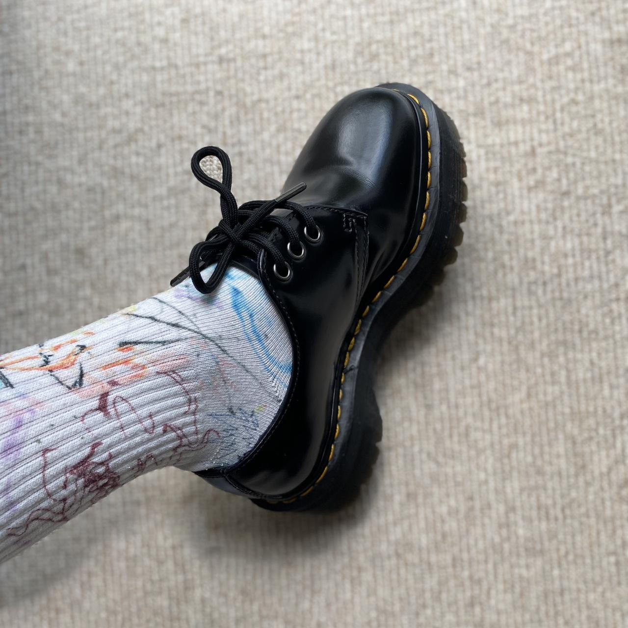 Doc Martens 1416 Quad - UK3 EU 36 - BLACK -... - Depop