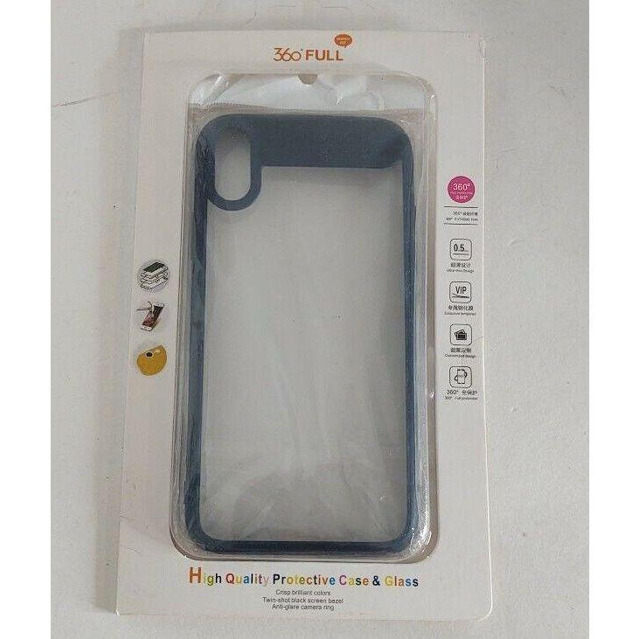 360° Full Extreme Thin Blue Case & Glass High... - Depop