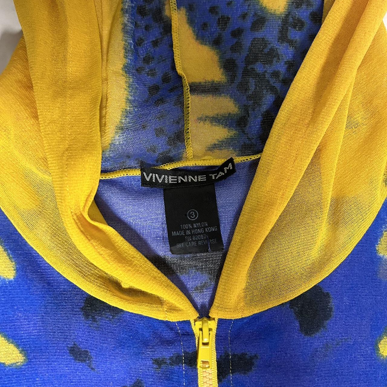 Vivienne Tam Dragon Mesh Zip Up Hoodie Top great | Depop Vivienne Tam Dragon Mesh Zip Up Hoodie Top great | Depop