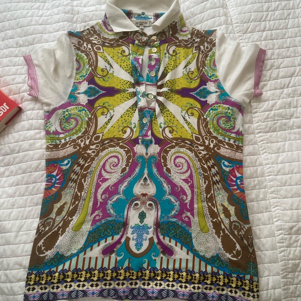 Etro vintage top Size 44 probably fits a small/medium - Depop
