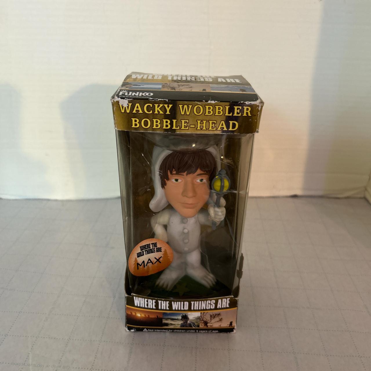 Wacky Wobbler Bobble Head #WhereTheWildThingsAre- Max | Depop