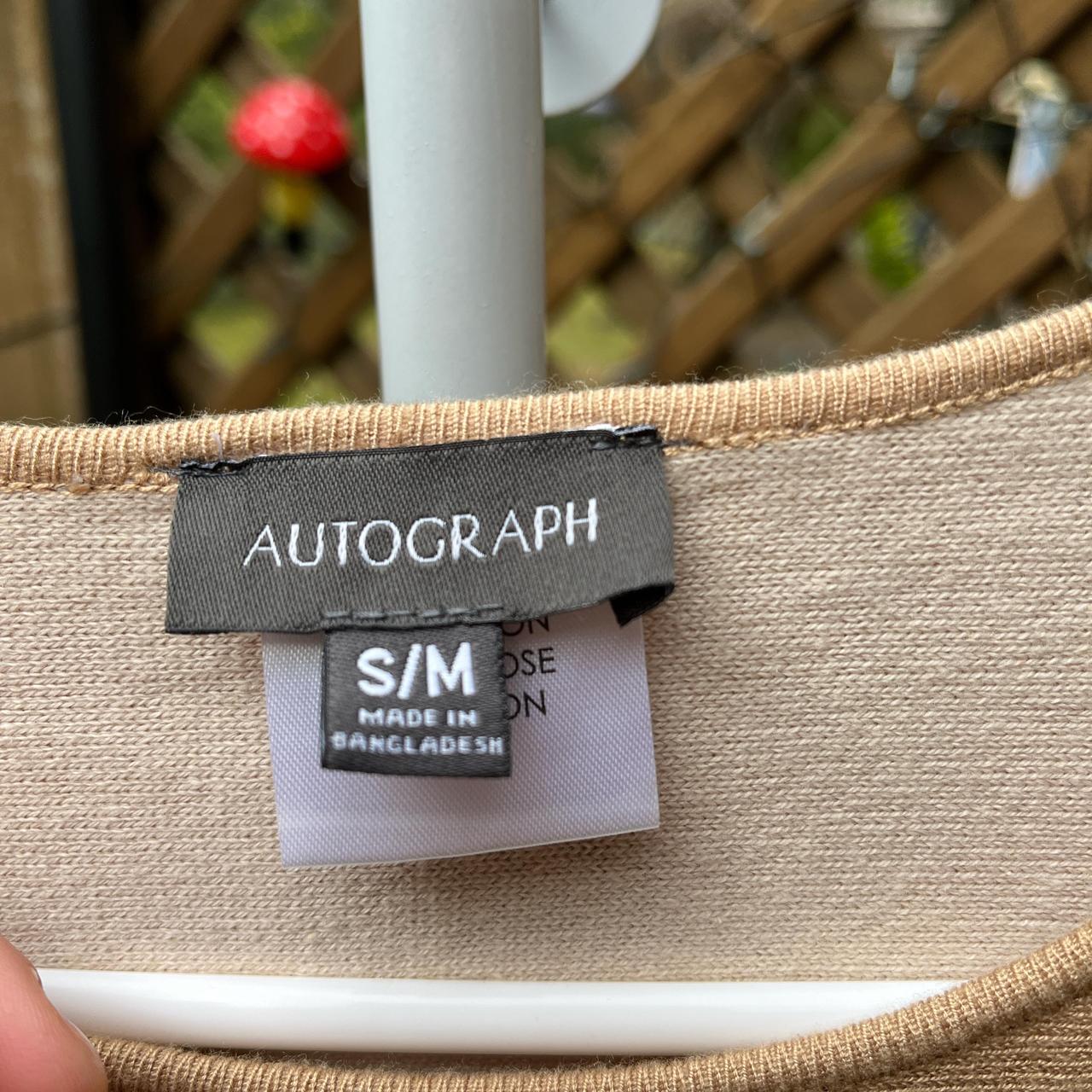 - super lovely tan poncho!! - autograph brand -... - Depop