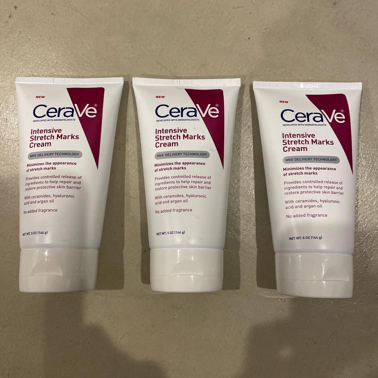 New Bundle: 3 CeraVe intensive stretch marks cream... - Depop