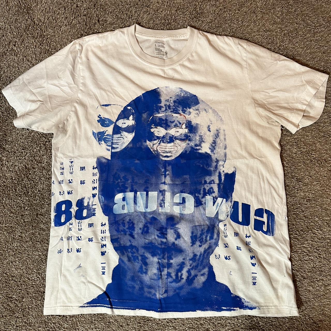 Blue Gun Club Shirt #streetwear #vintage #y2k - Depop