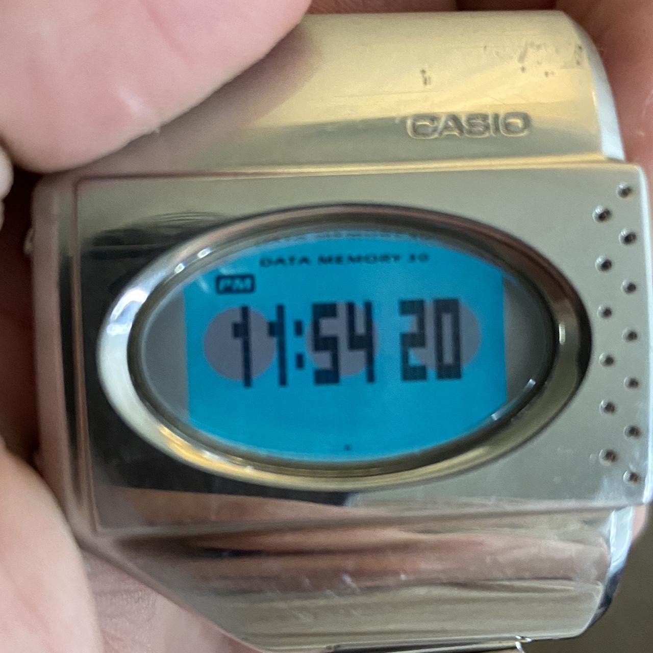 Casio Men's Grey Watch | Depop