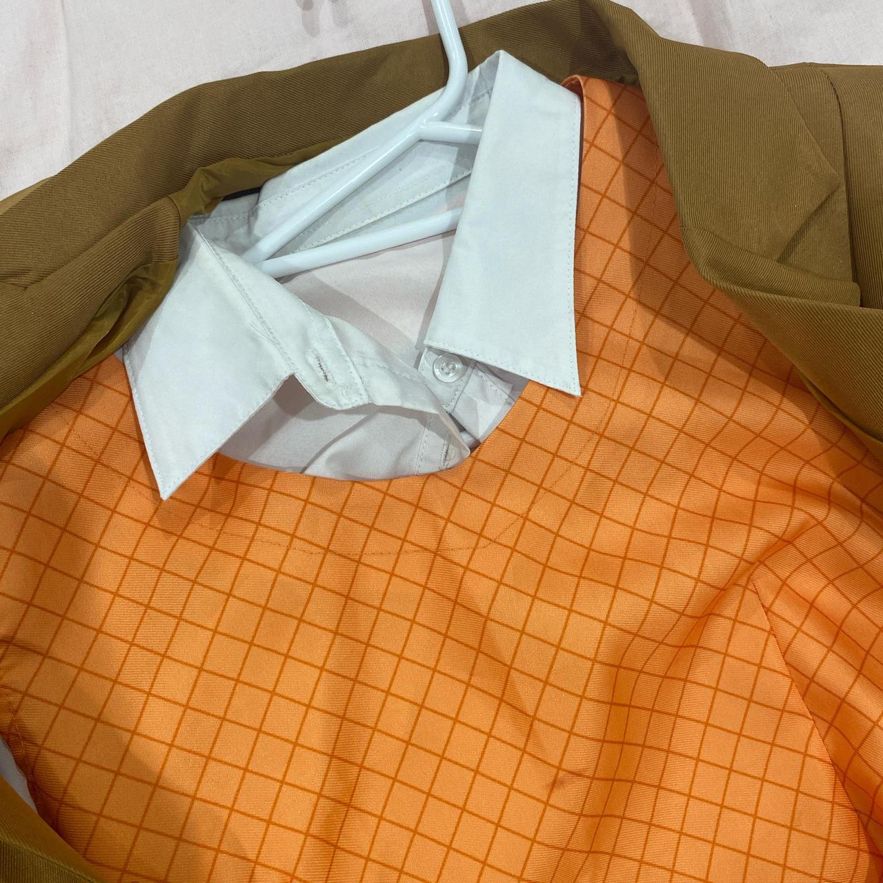 ddlc uniform cosplay size asian L, comes with white... | Depop