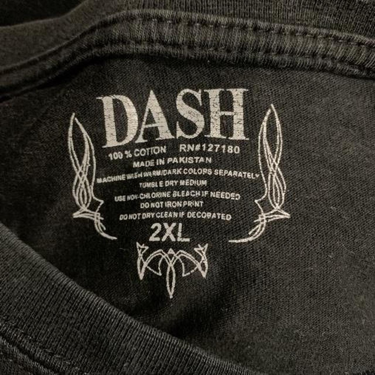 Dash black tshirt Size : 2XL Flaws : None! 📬send... - Depop