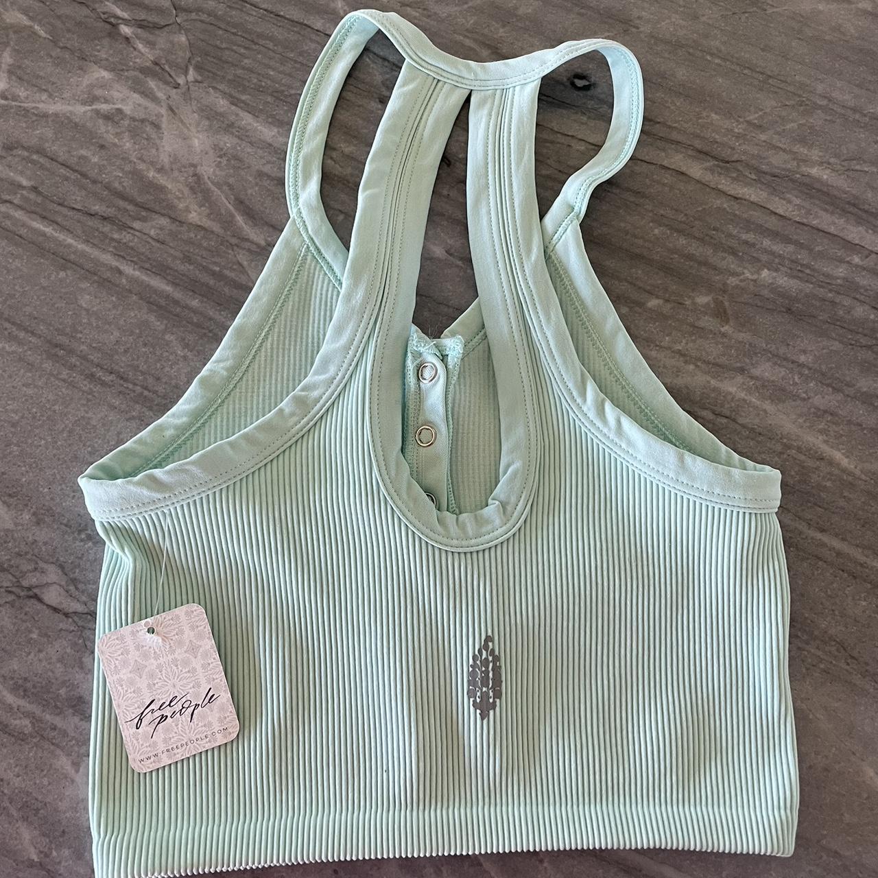 free people crop top! -size xs -brand new -mint color - Depop