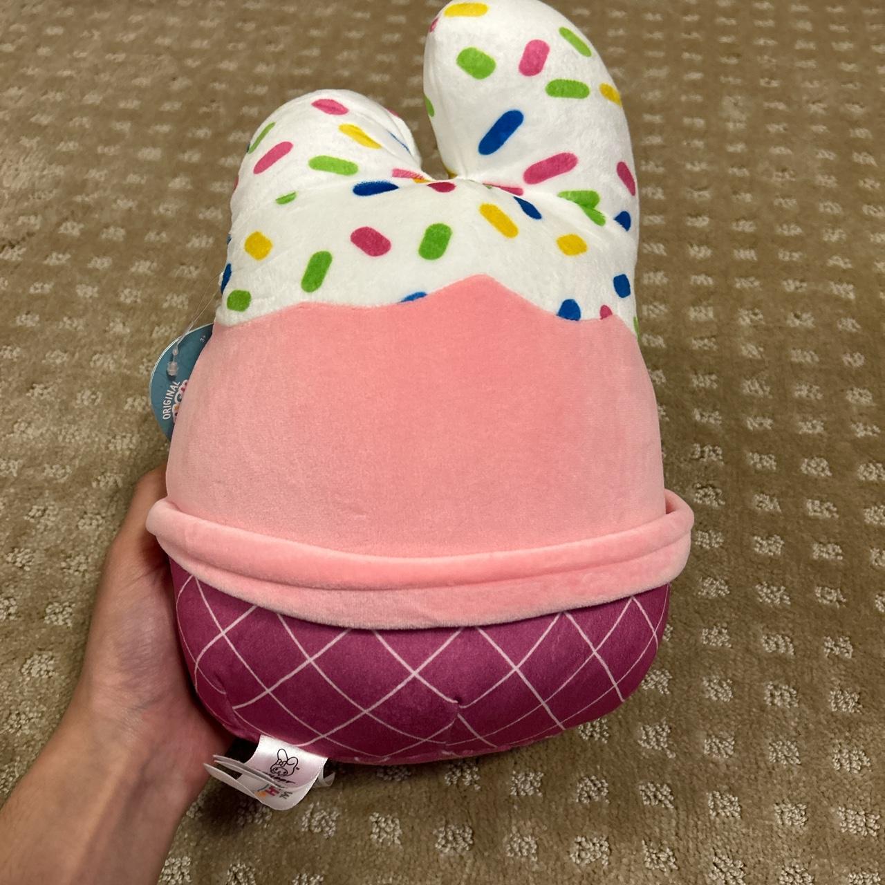 My melody ice cream sundae squish mallow plushie.... - Depop