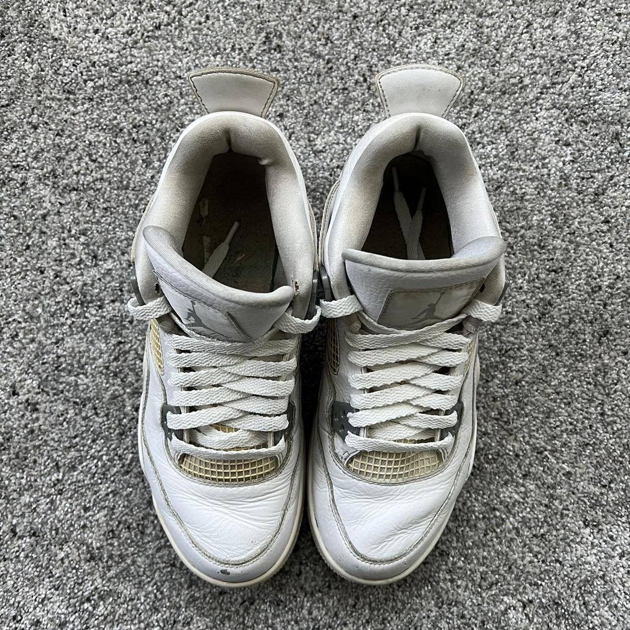 Nike Air Jordan 4 Retro GS ‘Pure... - Depop