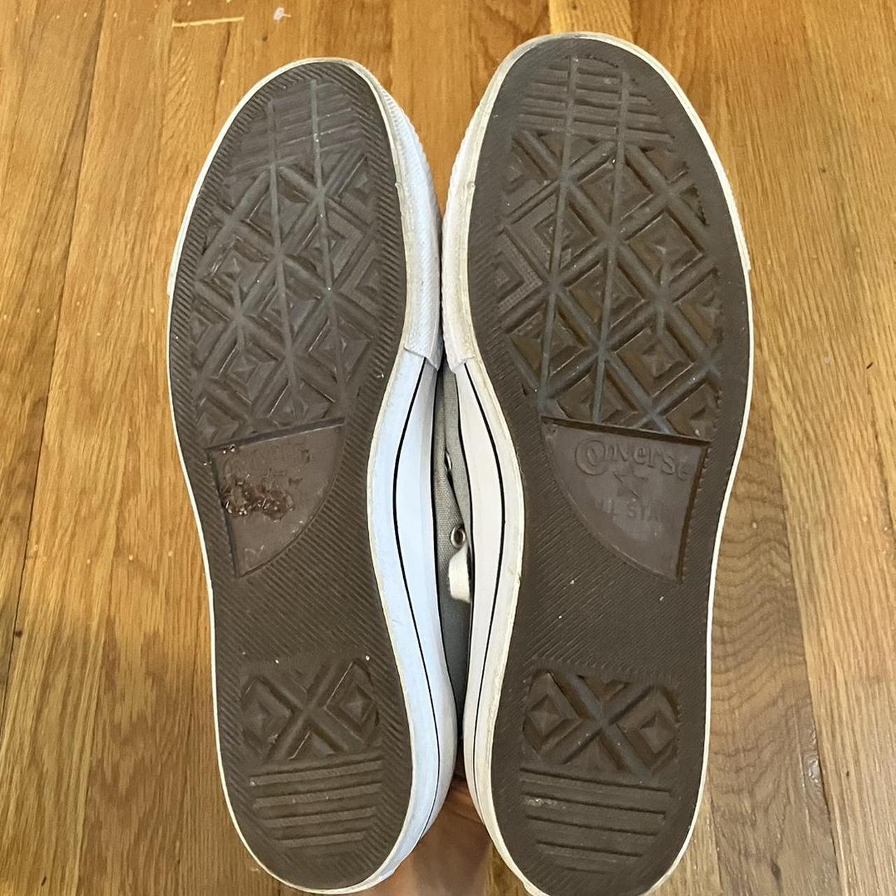 Blue Grey Converse Platform Sneakers ••••• In... - Depop