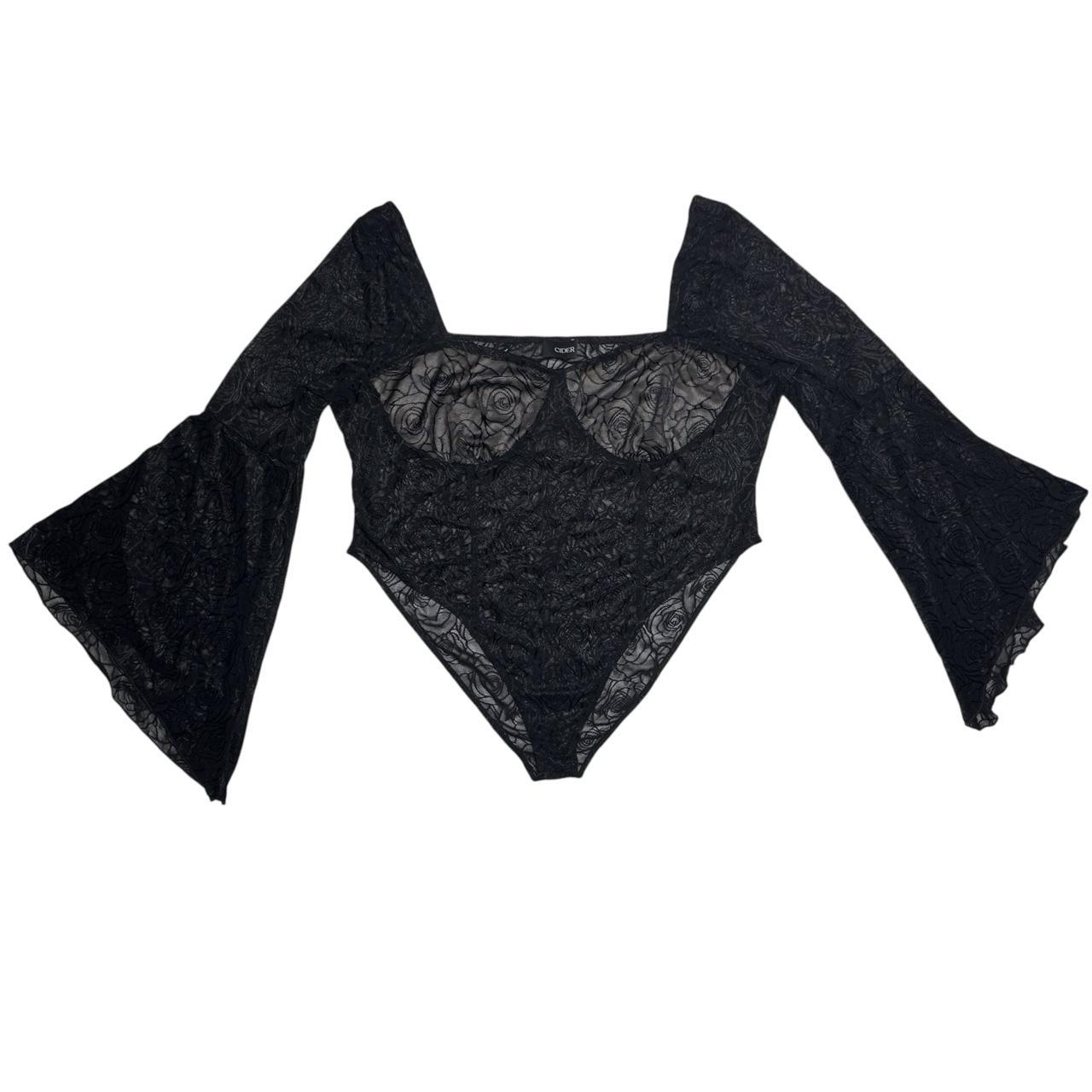 plus size cider bell sleeve goth whimsygoth... | Depop