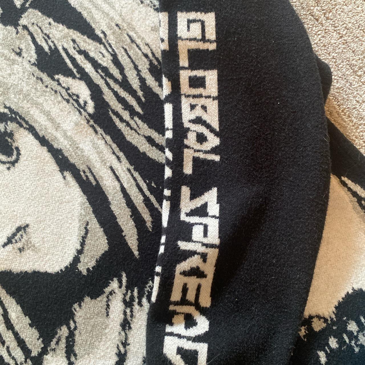 deathnote knit sweater size medium, could fit anyone... - Depop