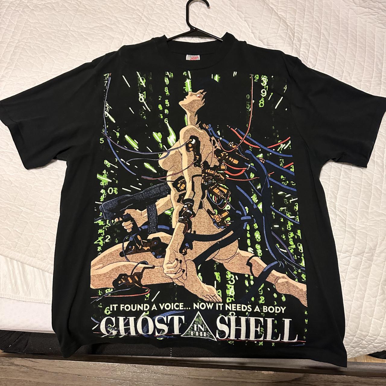 Yama Thanatos Ghost In A Shell (Big Print) tee Crazy... - Depop
