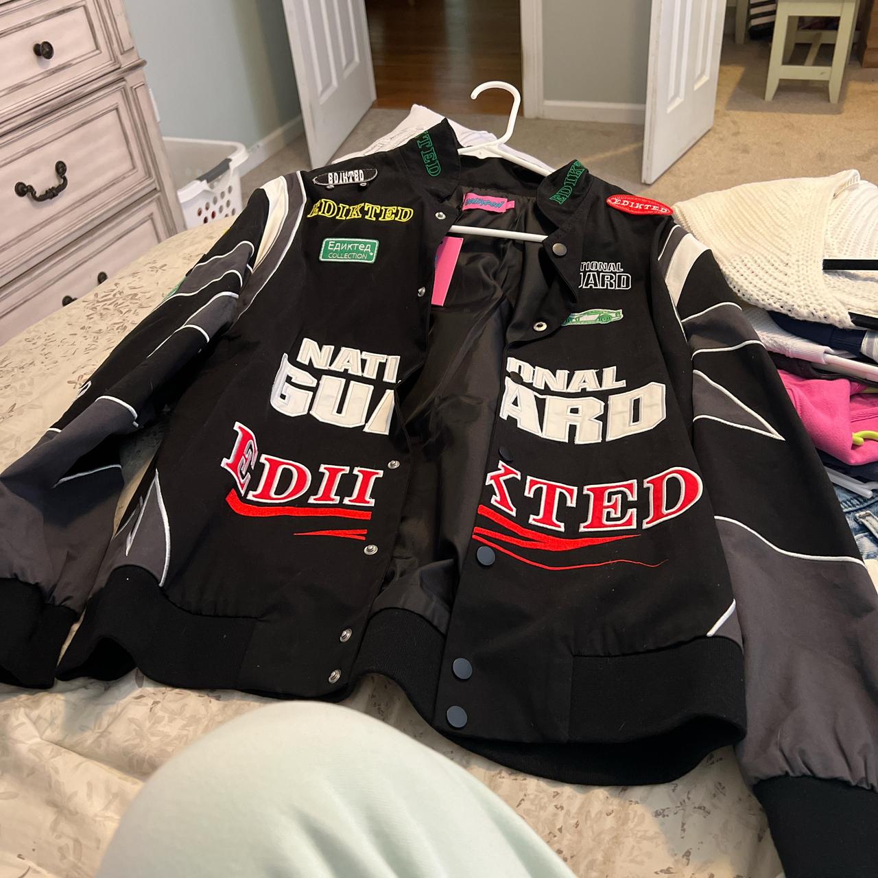 brand new edikted jacket, with tags - Depop