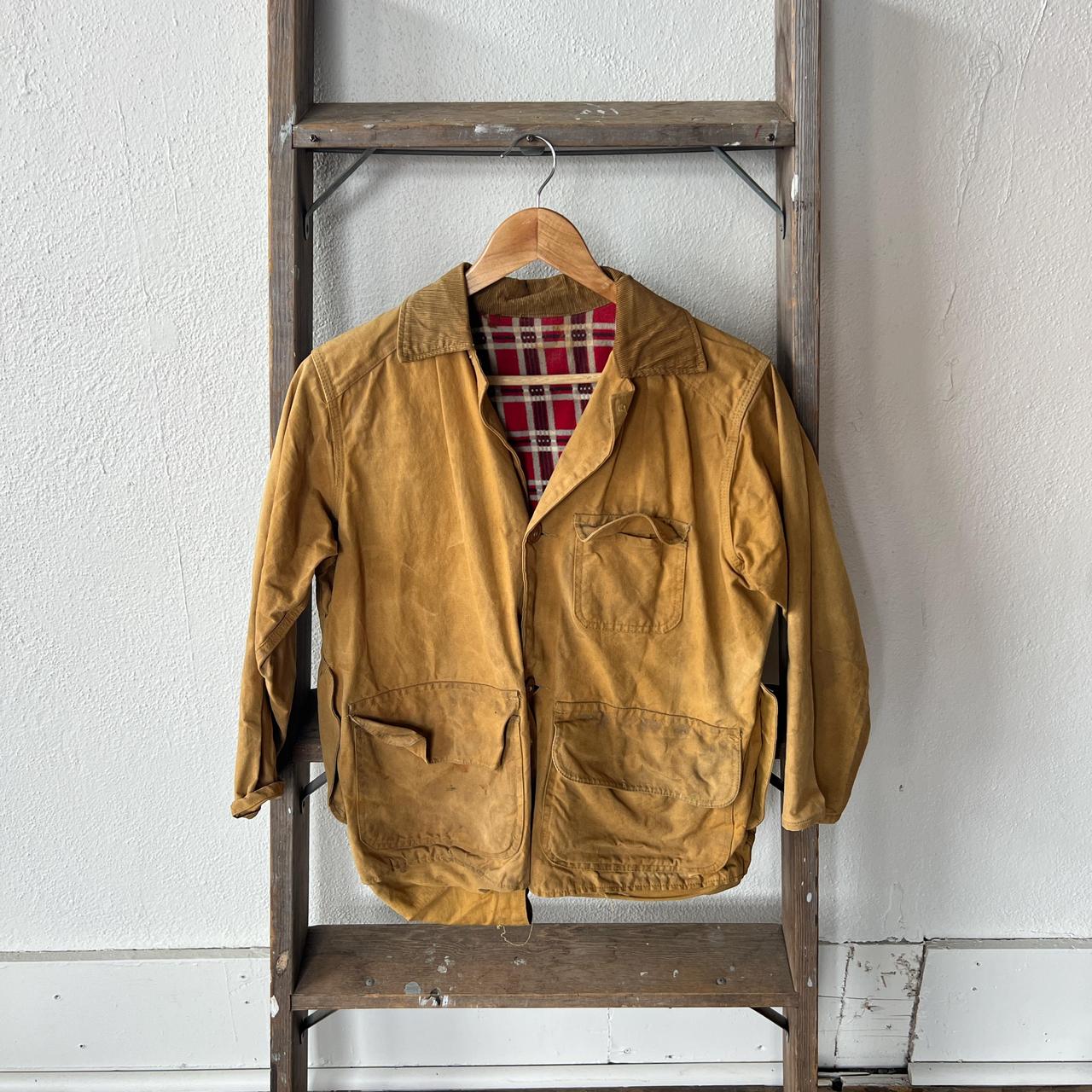 Vintage Hunting Jacket Excellent wear and style... - Depop