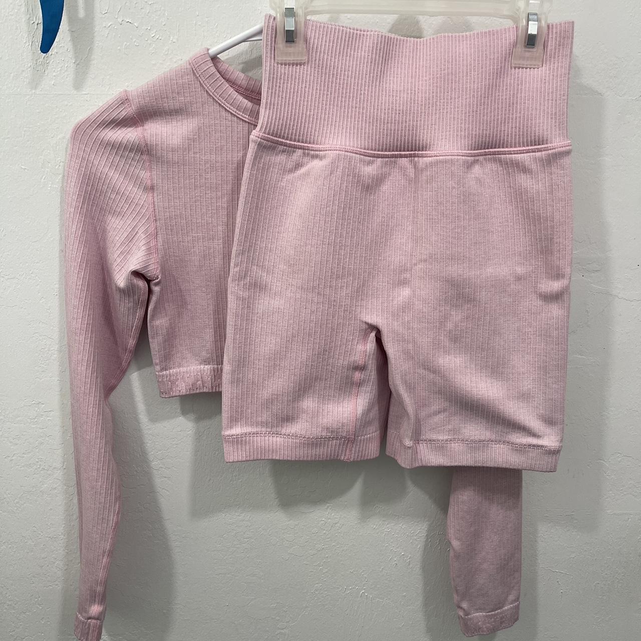Pink Workout Set - Depop