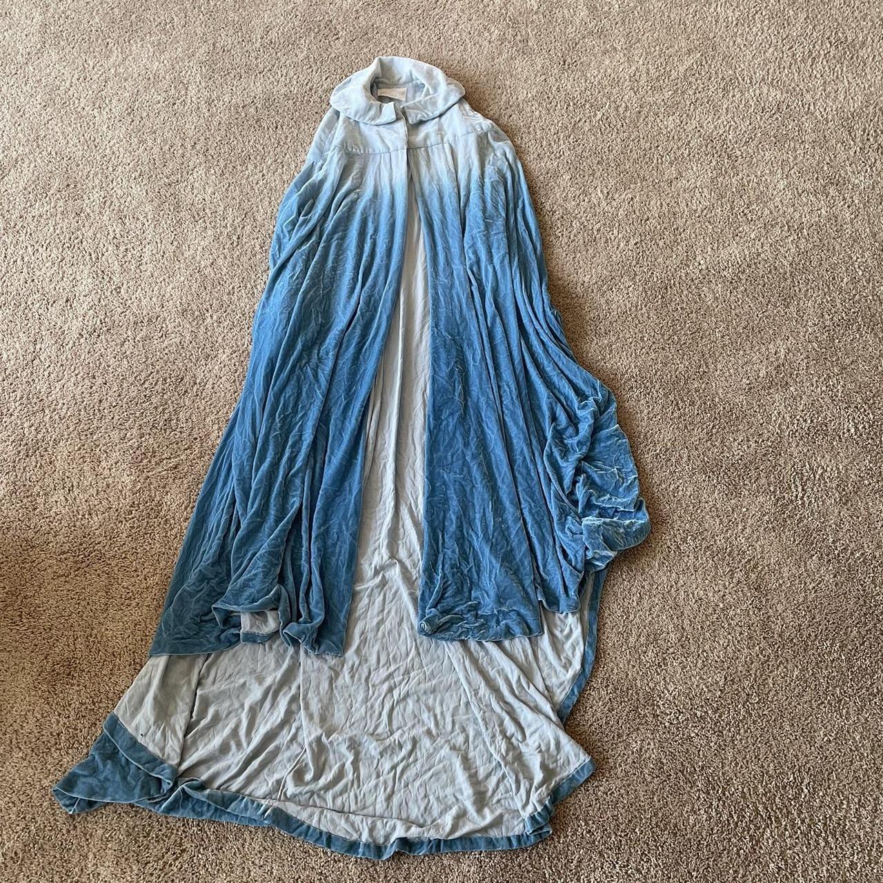 Beautiful velvet ombré cape. Perfect for Halloween... - Depop