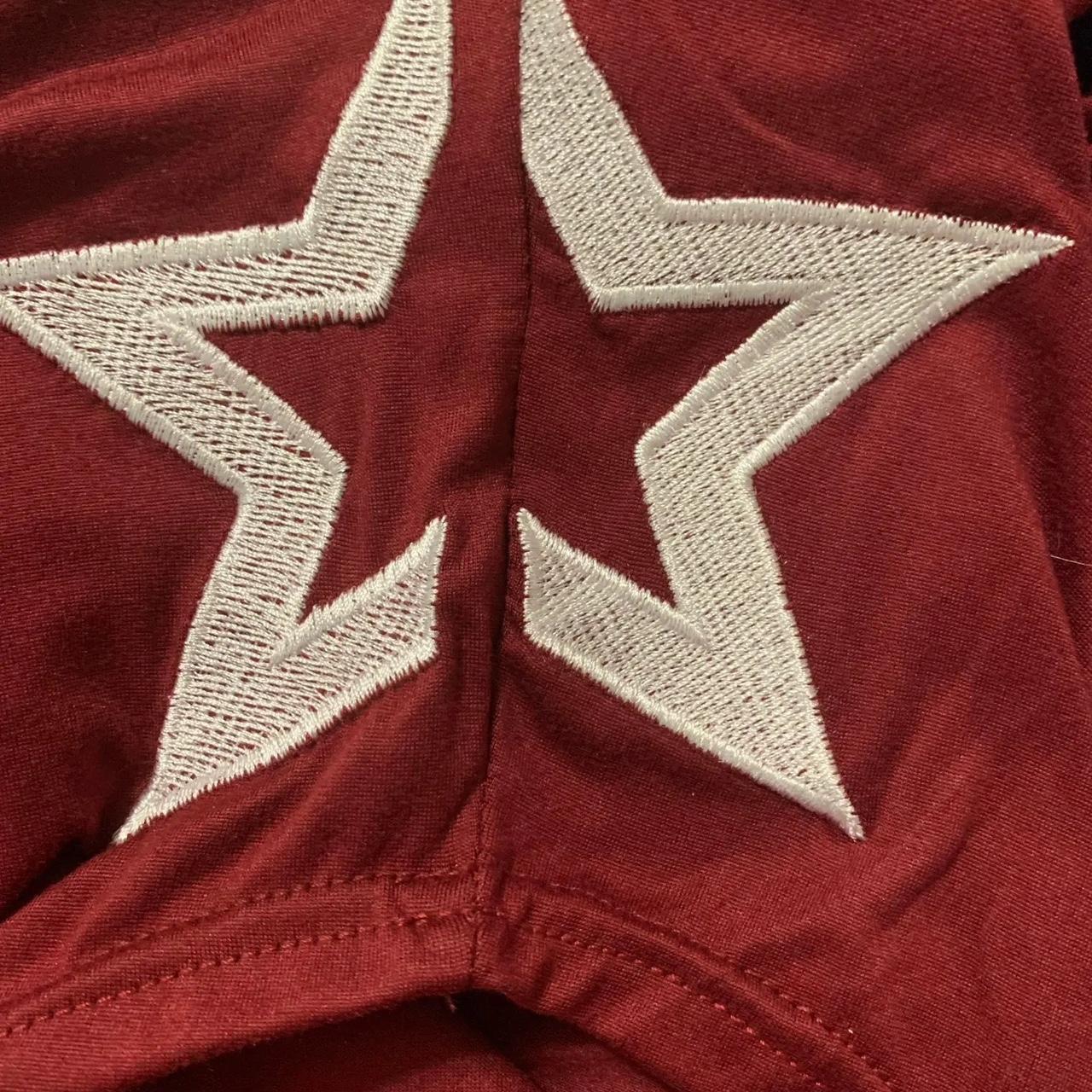 Vintage Red Star Graphic Print Tank Top They are a... - Depop