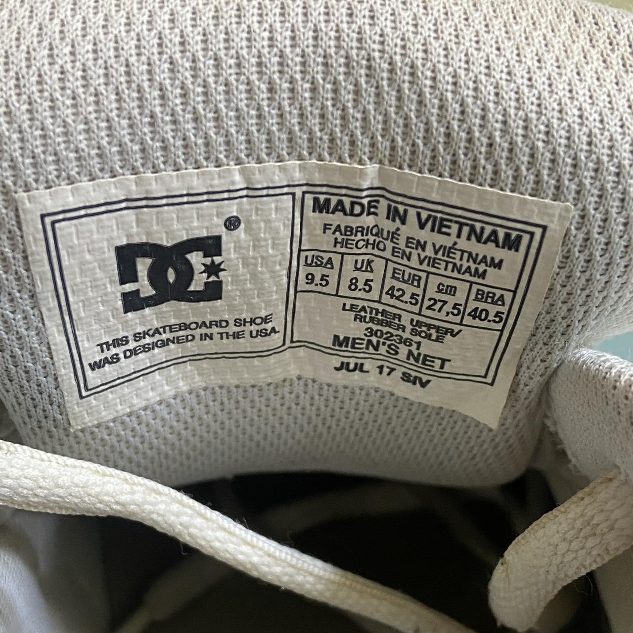 DC Net SE White Skate Shoes Men’s 9.5 Comes as is!... - Depop