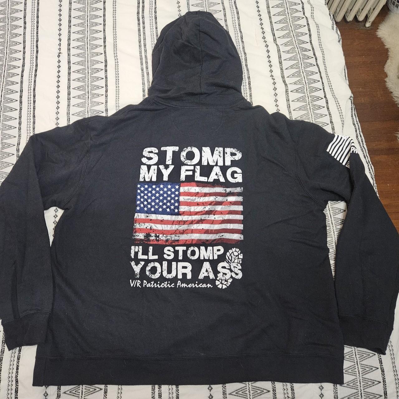 Nine Line Stomp My Flag I Stomp Your Ass... - Depop