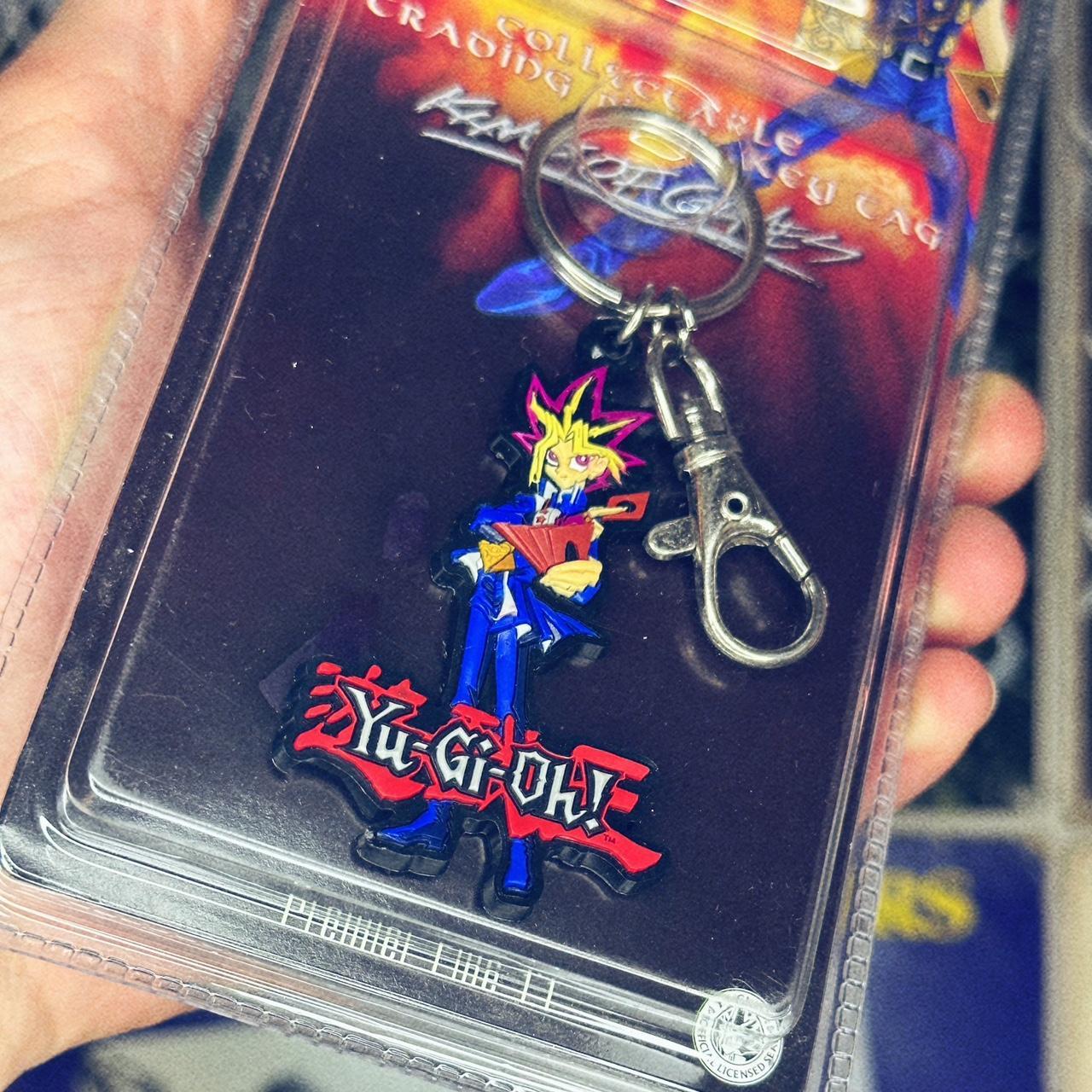 Vintage 2002 Yu-Gi-Oh! Key Tag & Pin •Vintage... - Depop