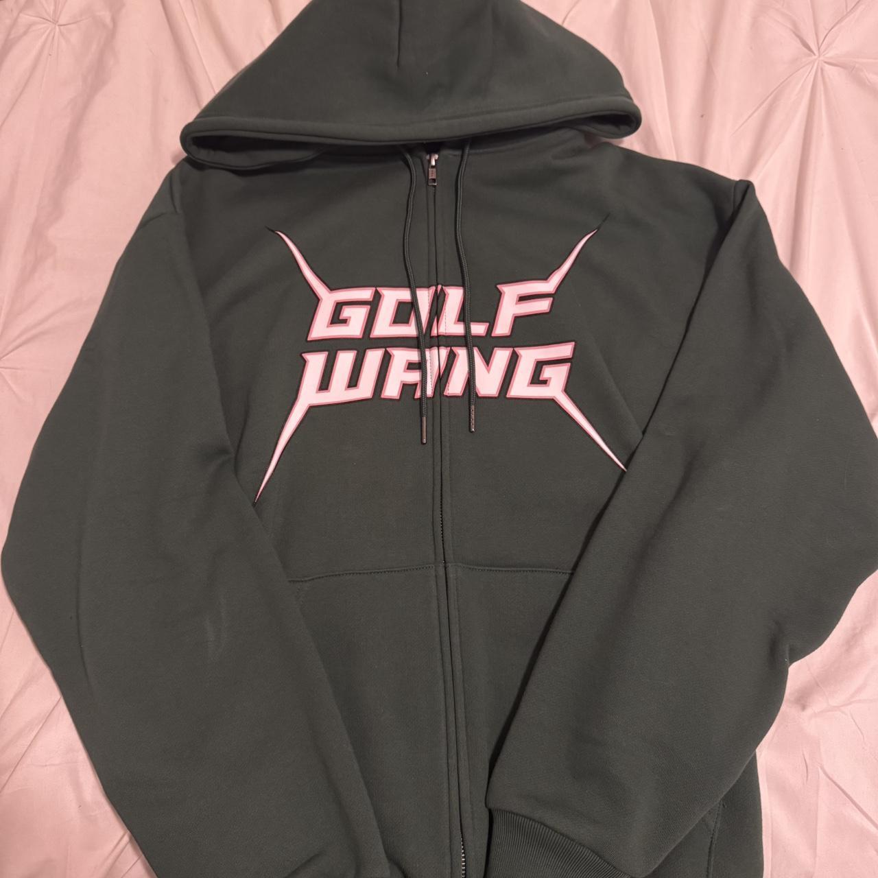 Maddox Green Golf Wang Zip up Never worn Retail: $120 | Depop