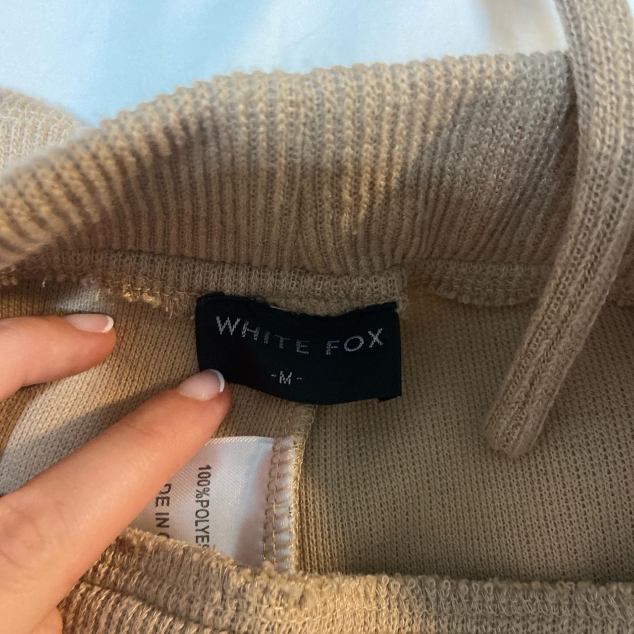 WHITE FOX PANTS AND TOP SET - size M worn once... - Depop