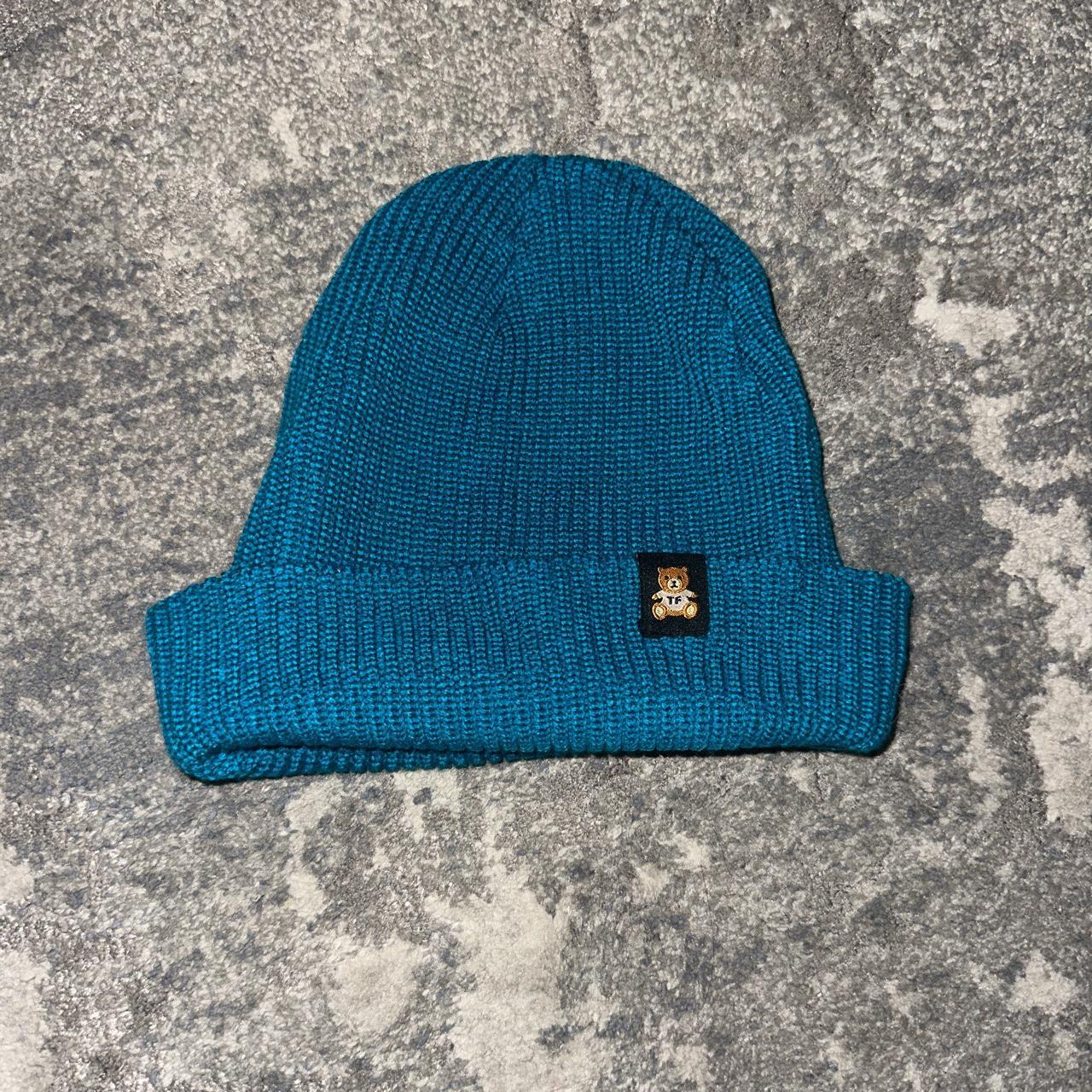 teddy fresh beanie • perfect condition * FIRM ON... - Depop