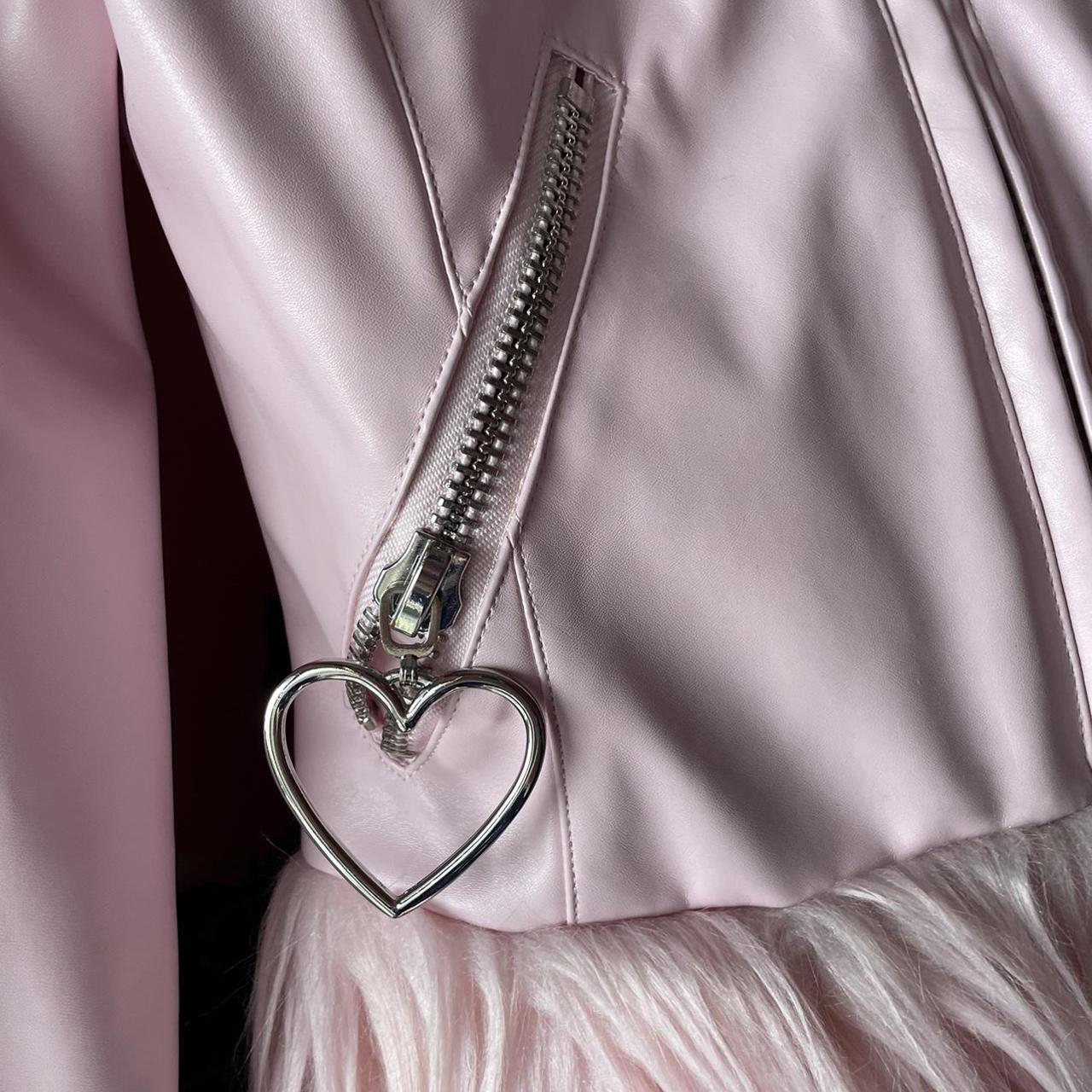 Dolls kill Sugar thrillz vegan leather jacket !... - Depop