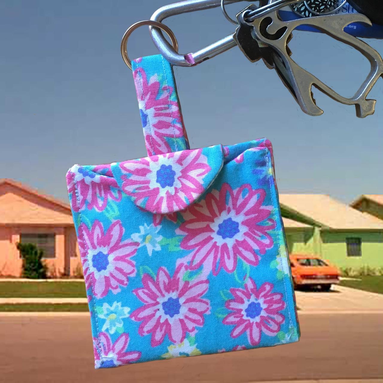 👽🌸SPACE CRUISER FLYING SAUCER HOME SEWN KEYCHAIN... | Depop