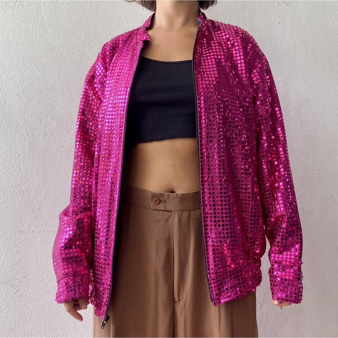 Women's Pink Jacket | Depop