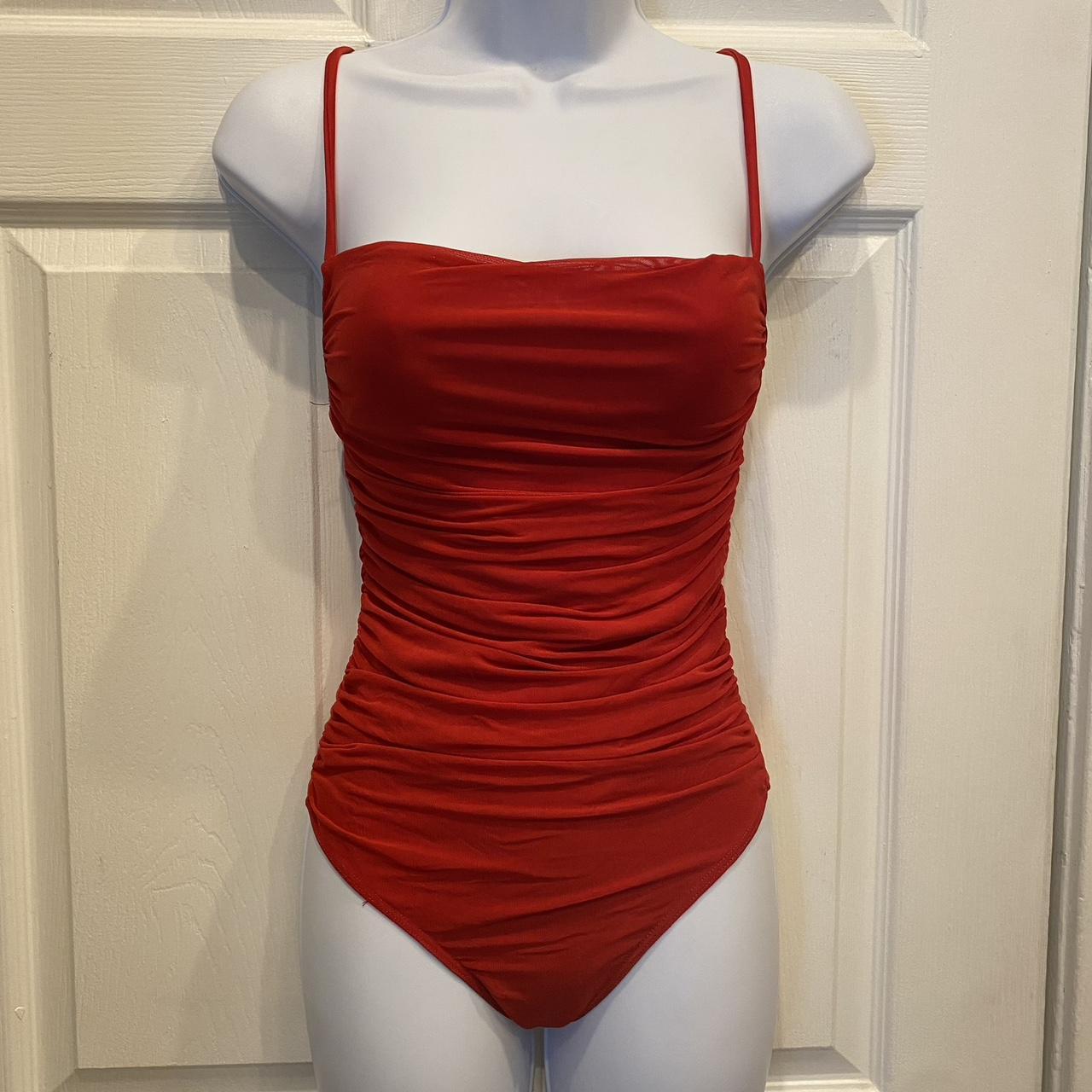Women's Red Bodysuit | Depop