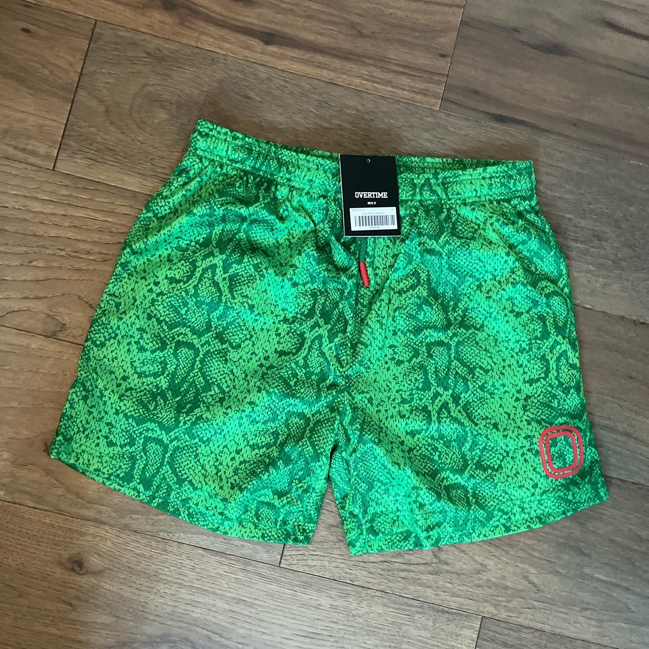 Snake print shorts Large #shorts #basketballshorts - Depop