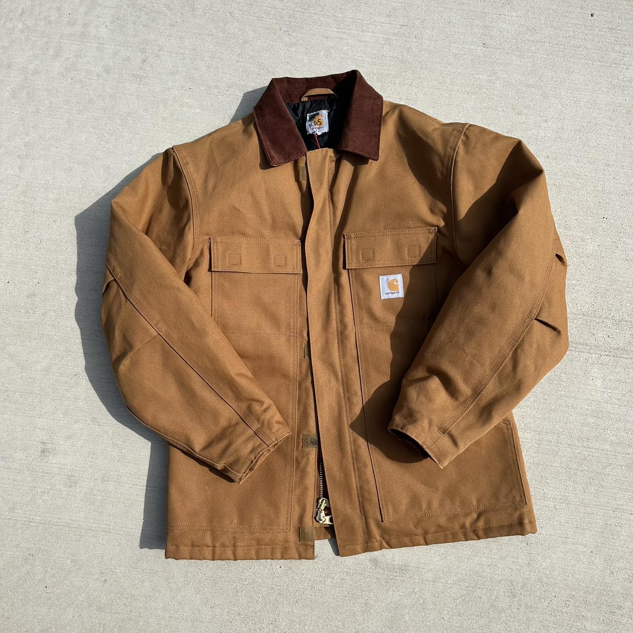 CARHARTT Heavyweight Insulated Work Jacket with... - Depop