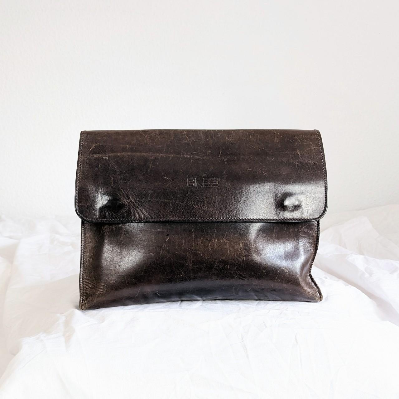 Beautiful Vintage Hand Made in Germany Bree leather... - Depop