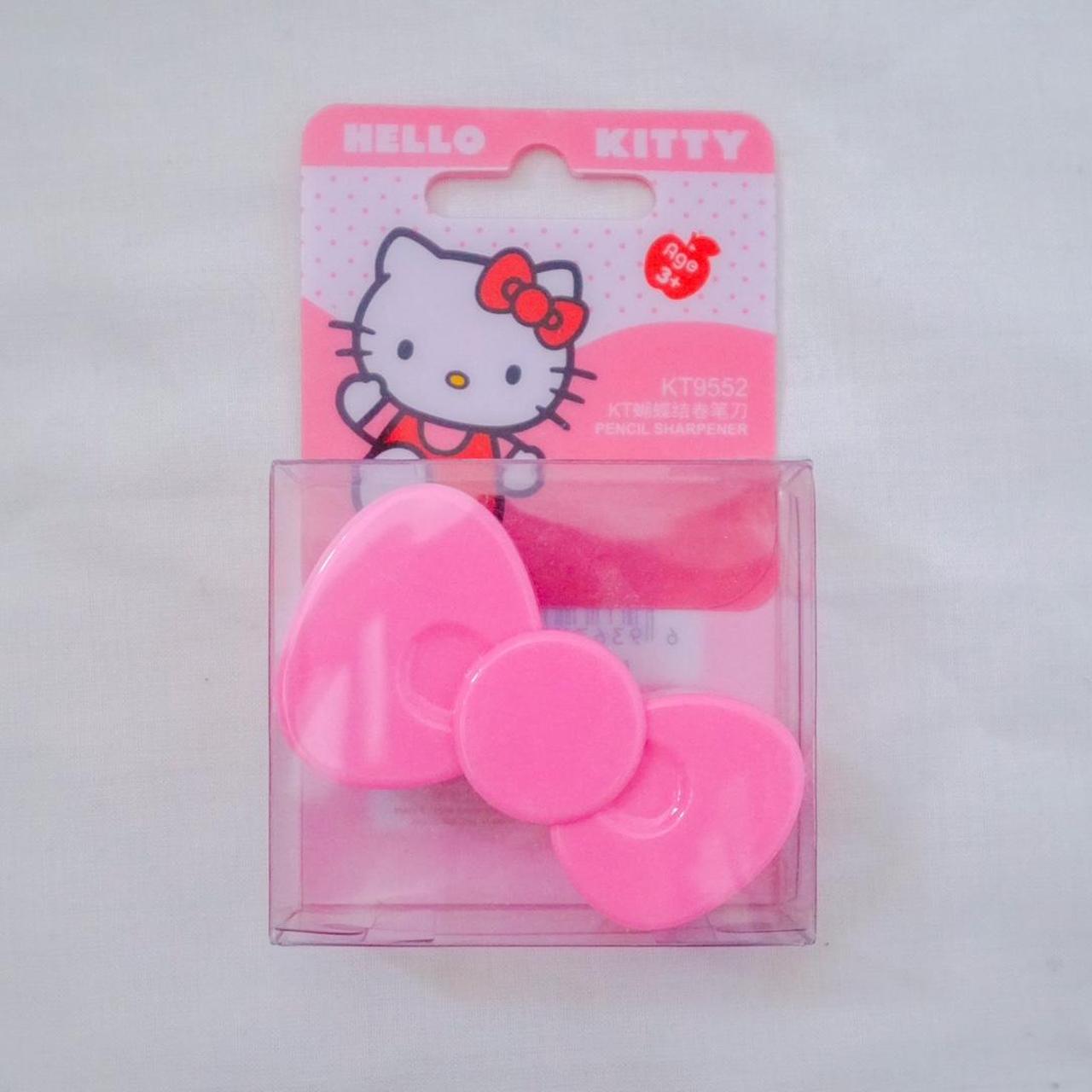 Super cute Sanrio Hello Kitty bow pencil sharpener!... - Depop