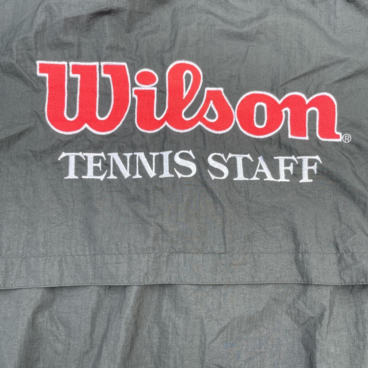 Wilson Men's Black and Red Jacket | Depop