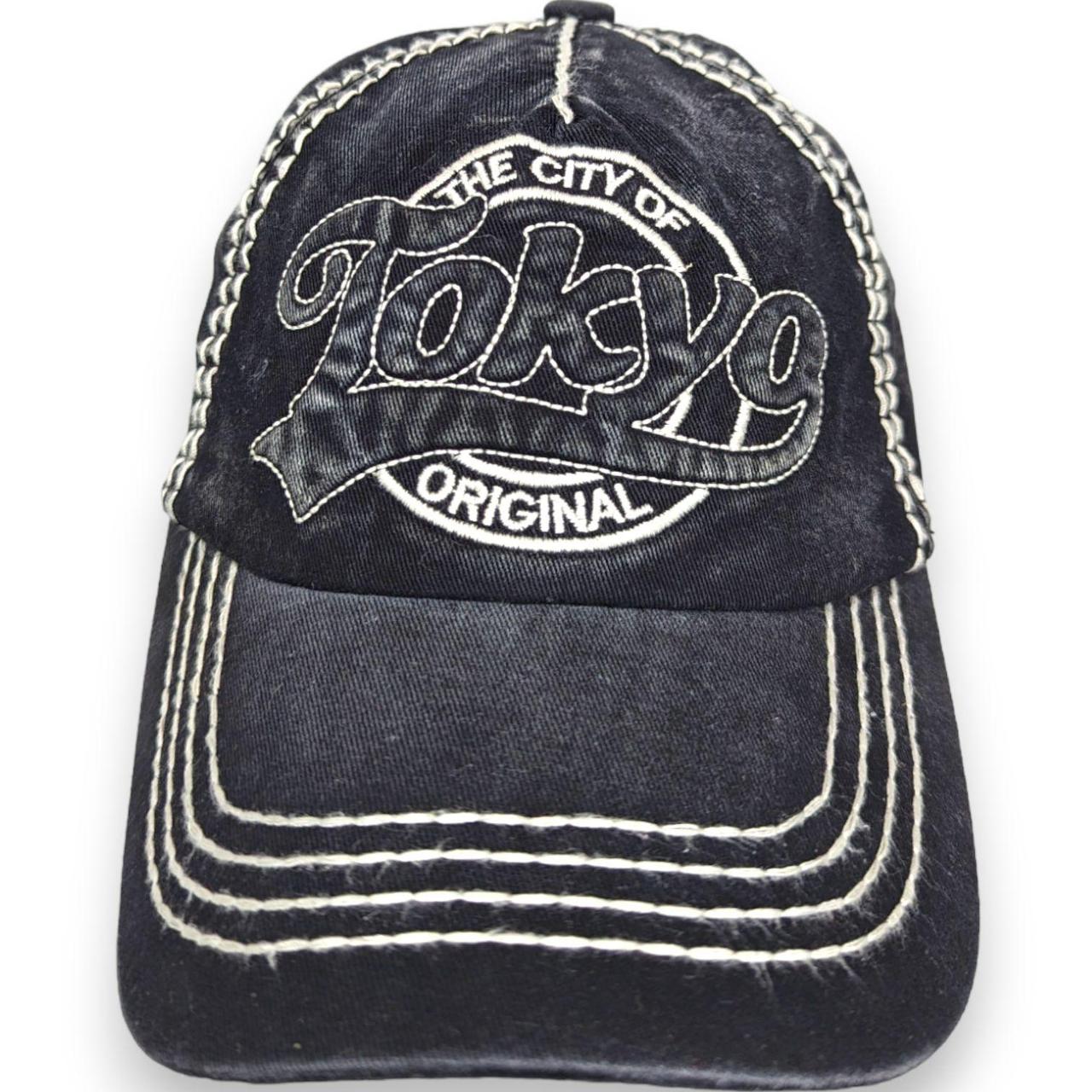 Robin Ruth Original Vintage Tokyo Black Baseball Cap... - Depop