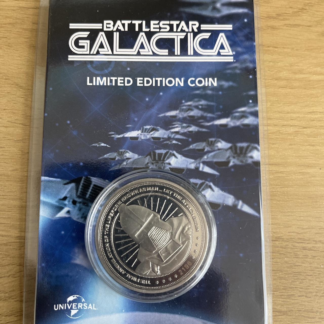 Battlestar Galactica Limited edition coin Numbered... - Depop