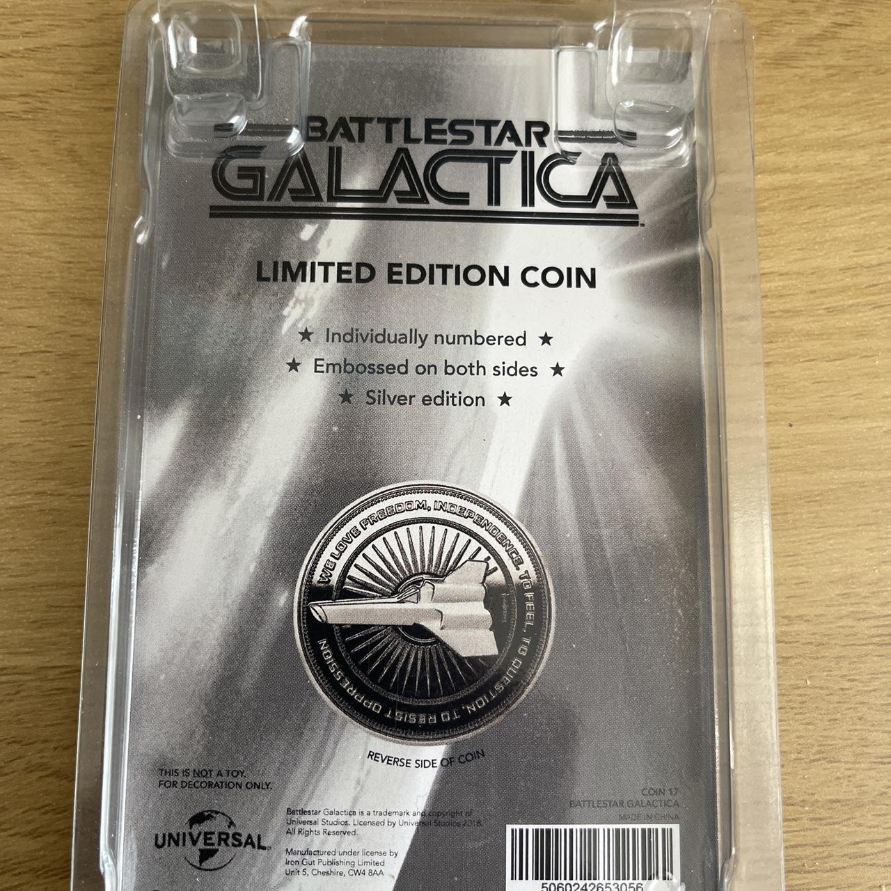 Battlestar Galactica Limited edition coin Numbered... - Depop