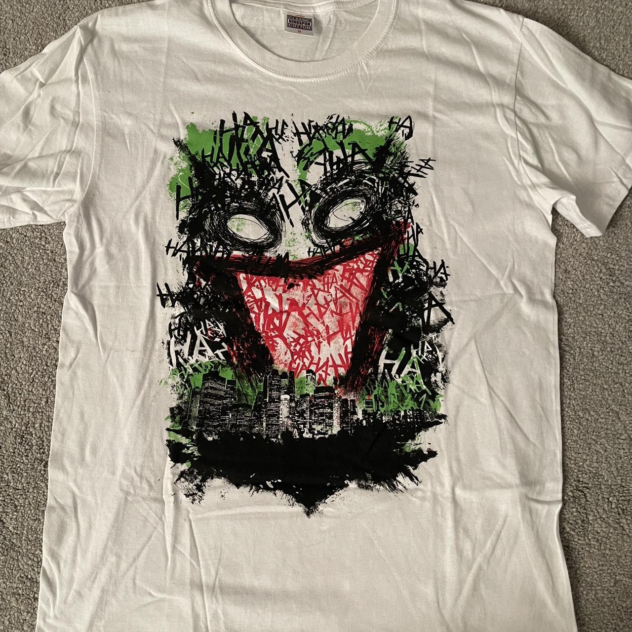 DC The Joker Ha Ha Ha t shirt Medium Good condition - Depop