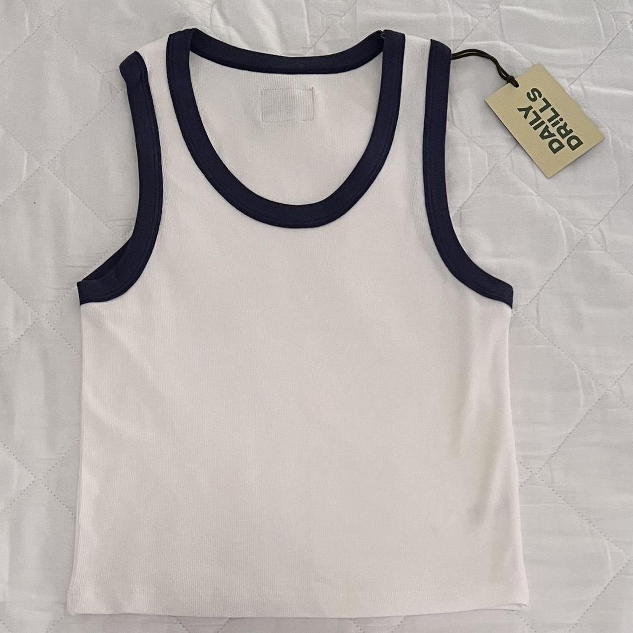 Daily Drills Ribbed Tank - NWT - Size: M/L - Bought... | Depop