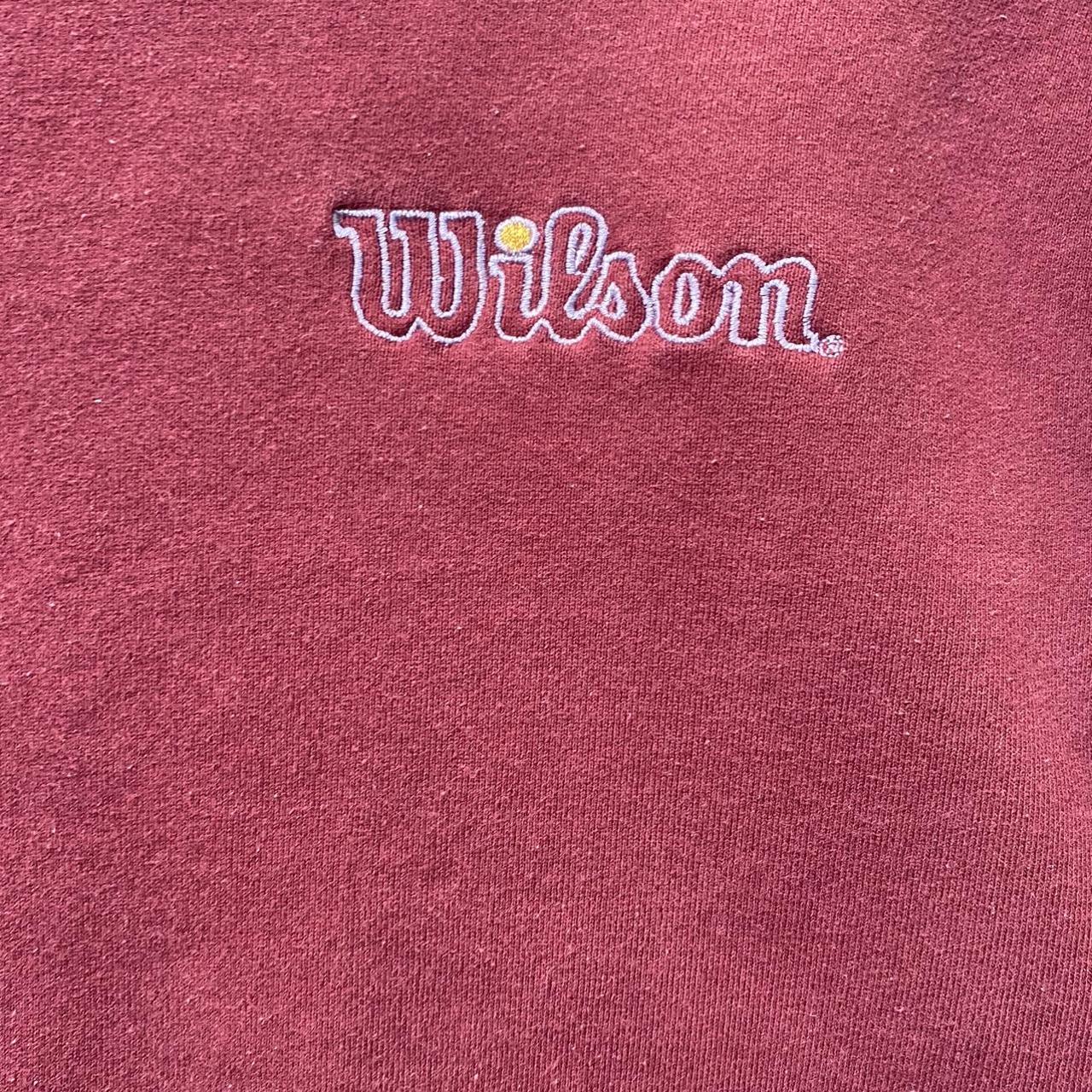 Vintage 90s Wilson Sweater nice color and... - Depop