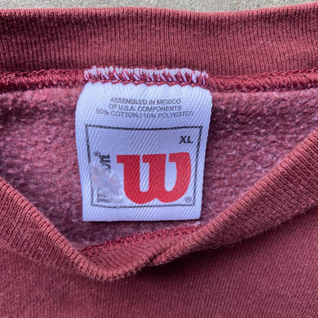 Vintage 90s Wilson Sweater nice color and... - Depop